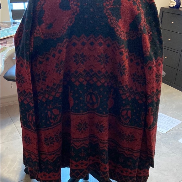 Disney | Sweaters | Disney Evil Queen Waterfall Cardigan | Poshmark
